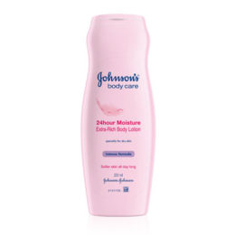 Johnson and Johnson Body Care 24 Hour Moisture Extra Rich Body Lotion ...