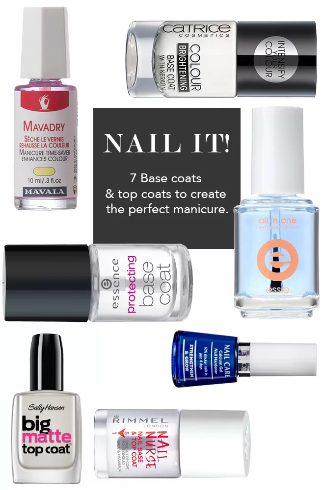 Our favourite base & top coats for the perfect manicure - Beauty South ...