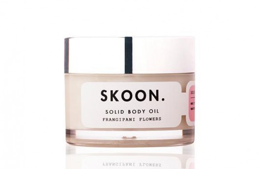 Skoon SOLID BODY OIL Frangipani Flowers - Beauty South Africa